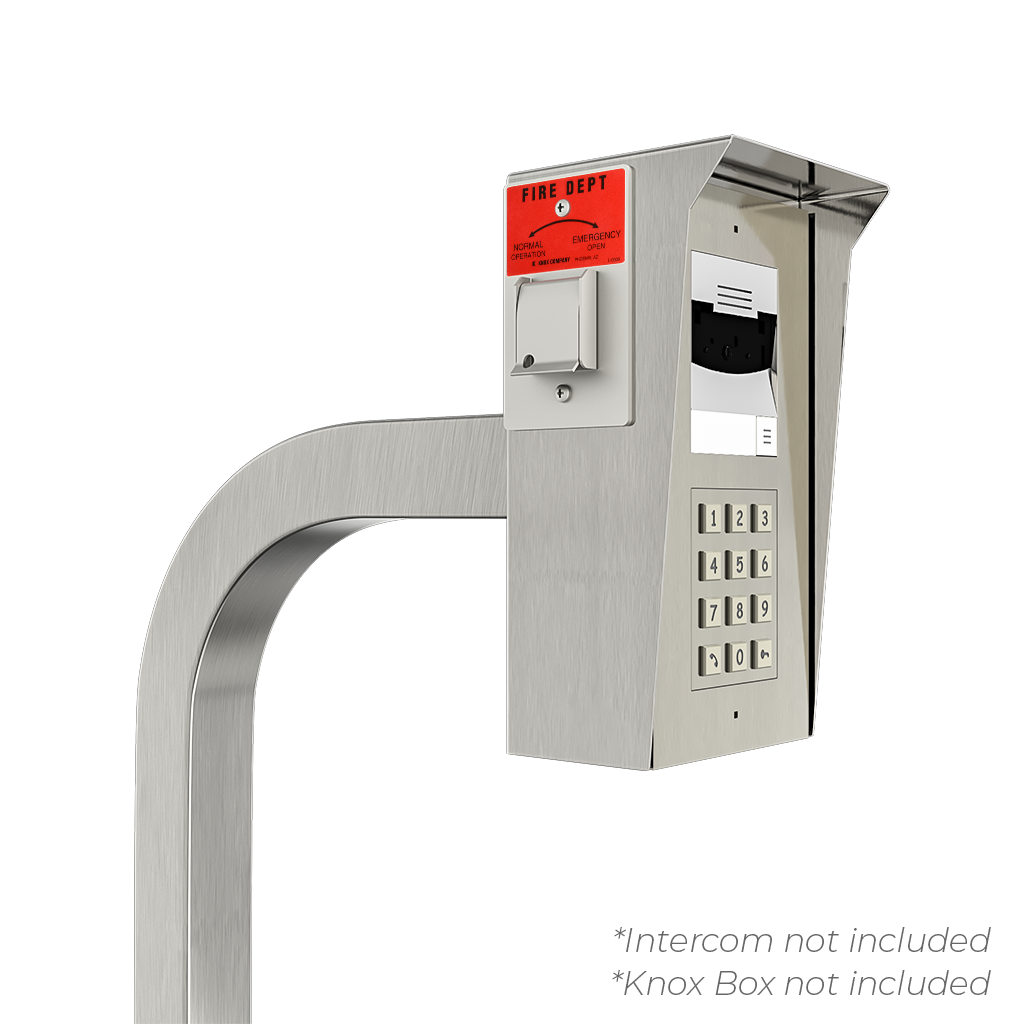 Installation Package / Single Knox Box / Double-Module / Control4 DS2 – Steel Cut Design